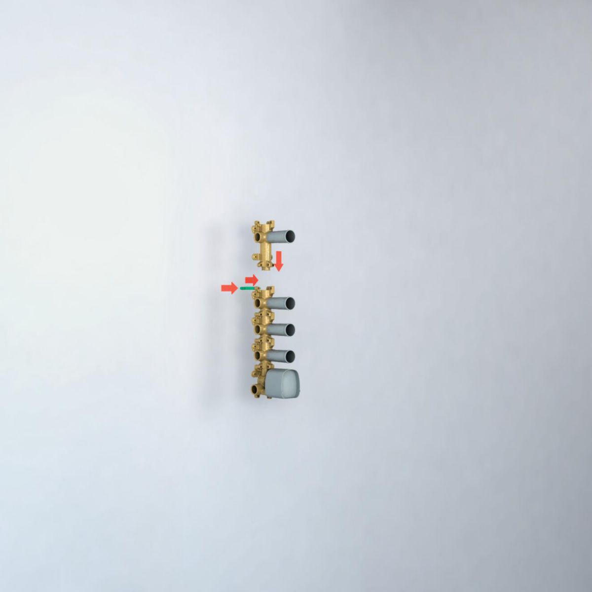 AXOR - Set de finition Axor STARCK Shower Module, chromé réf. 28491000 ...