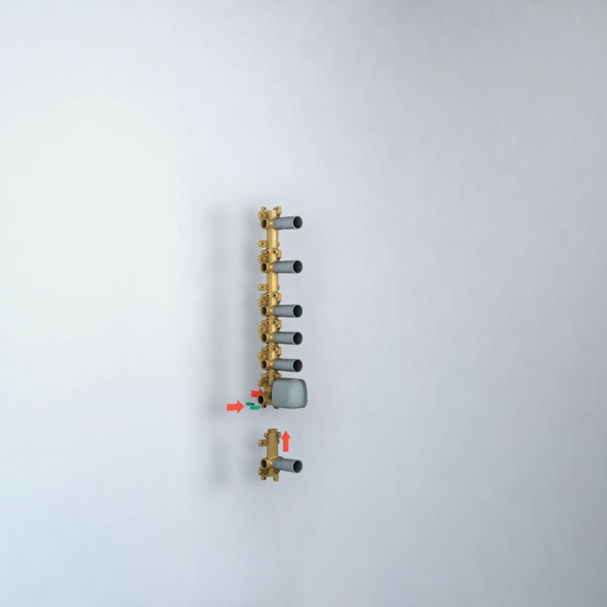 AXOR - Set de finition Axor STARCK Shower Module, chromé réf. 28491000 ...