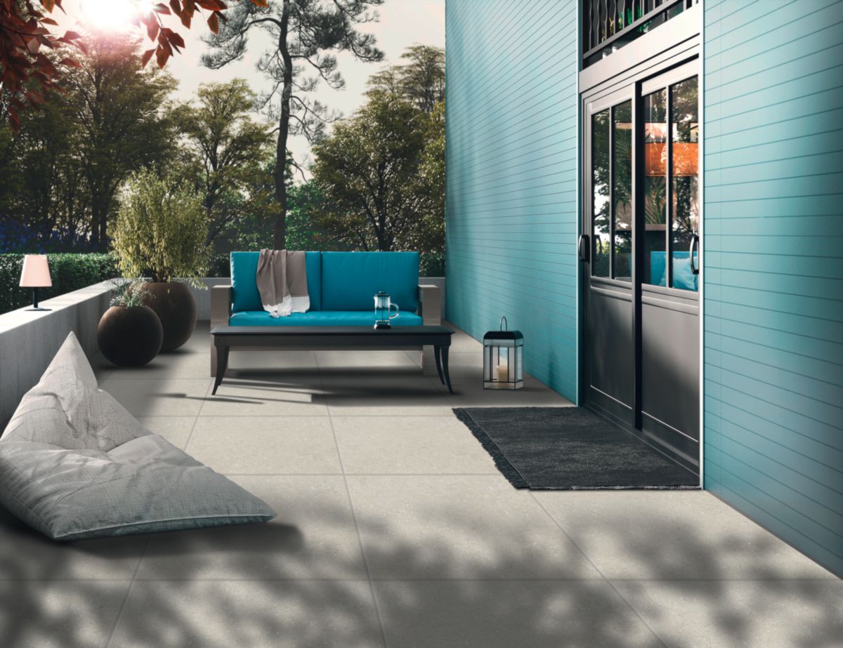 ARTE DECO - Grès cérame Arte Deco Othis ivoire antidérapant épaisseur ...