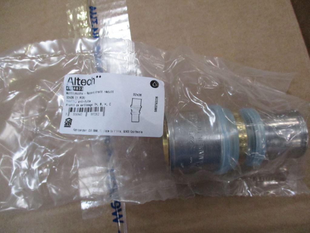 ALTECH - Raccord droit réduit Altech 32x26 pour tube multicouche | Cedeo