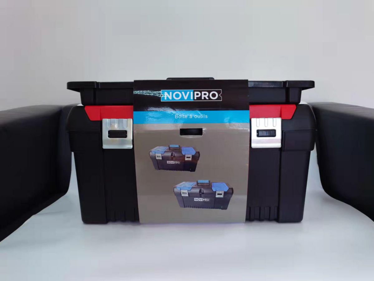 NOVIPRO - Lot de 2 boîtes à outils Novipro (1ère boîte : 51x24.5x23.5 ...