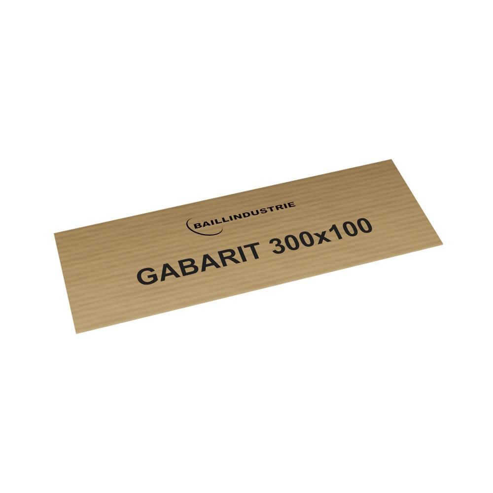 BAILLINDUSTRIE - Plénum ABS pour grille de soufflage 300x100mm Réf ...