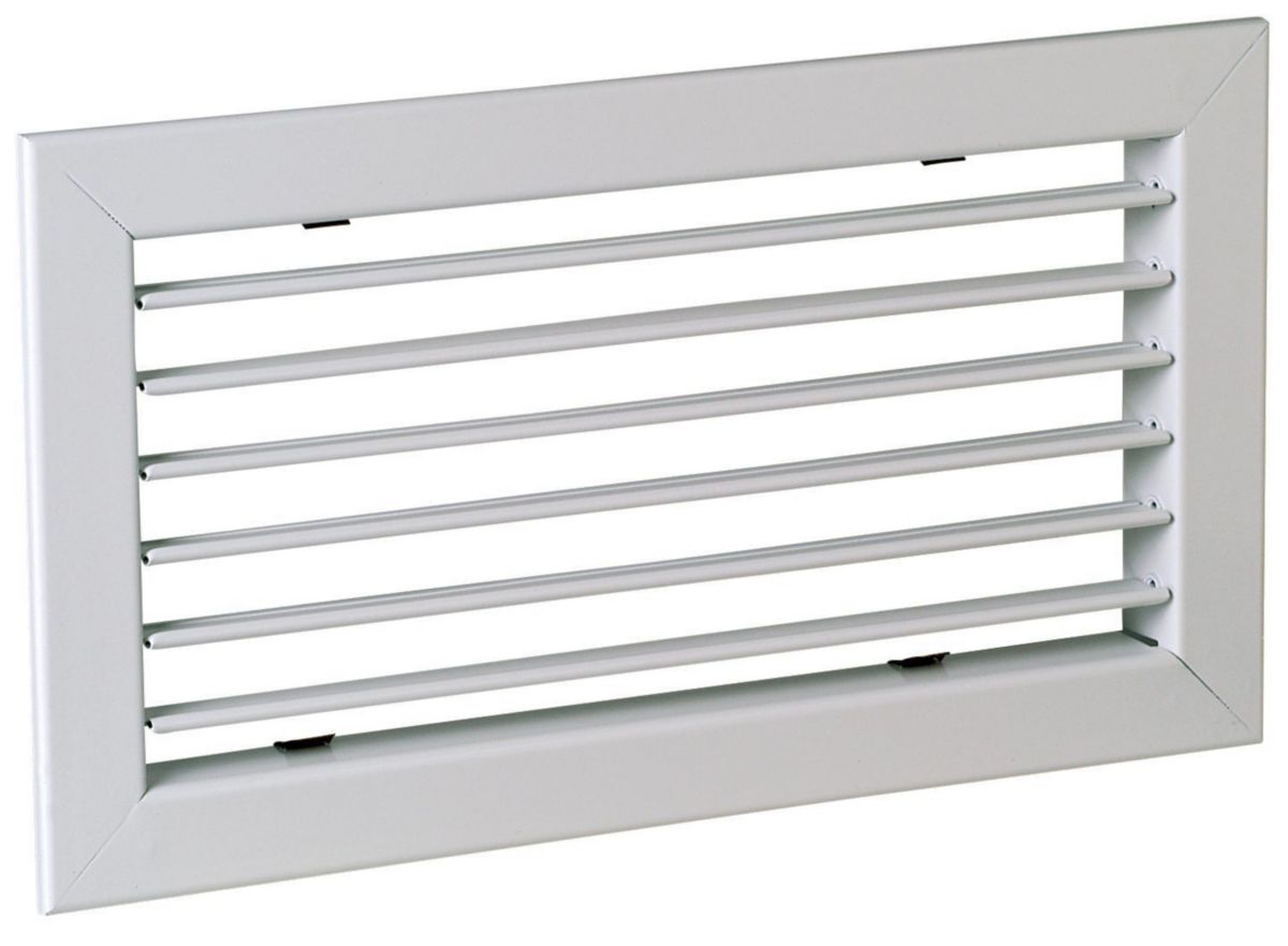 ALDES - Grille murale double déflexion (soufflage) en aluminium anodisé ...