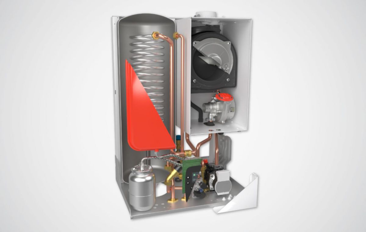 ATLANTIC PAC ET CHAUDIERE - Chaudière murale gaz à condensation; chauffage + ECS accumulée 16 L ...