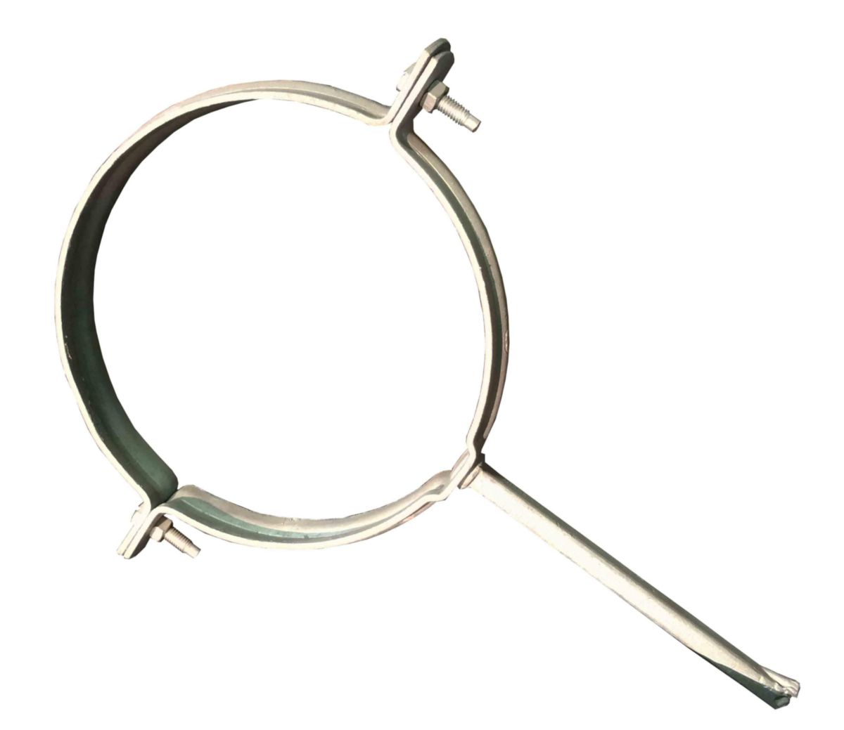 BAUDRY ET FILS - Collier plat à scellement acier galvanisé 2 boulons ...