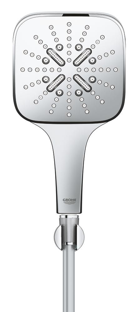 GROHE - Ensemble de douche 3 jets avec support mural Rainshower ...