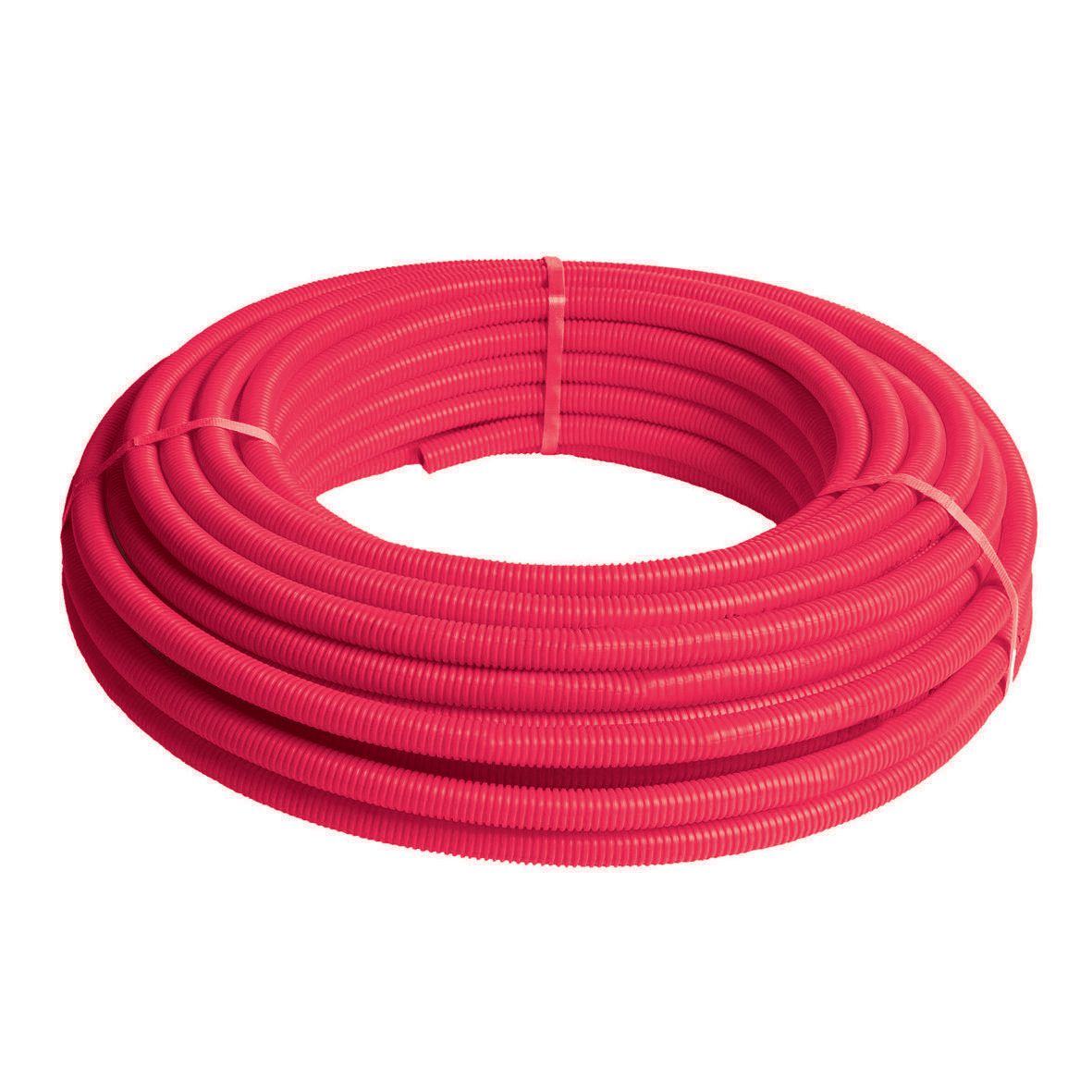 ALTECH - Tube multicouche Altech 26x3 gainé rouge couronne 50m | Cedeo