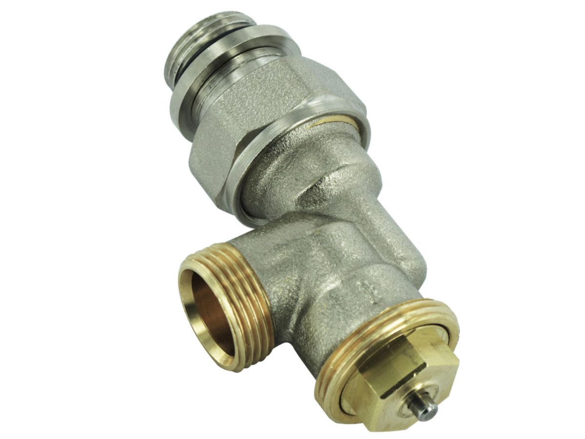 COMAP - Corps thermostatique KV réglable équerre inverse M28 1/2JT M22 réf. R857724B | Cedeo