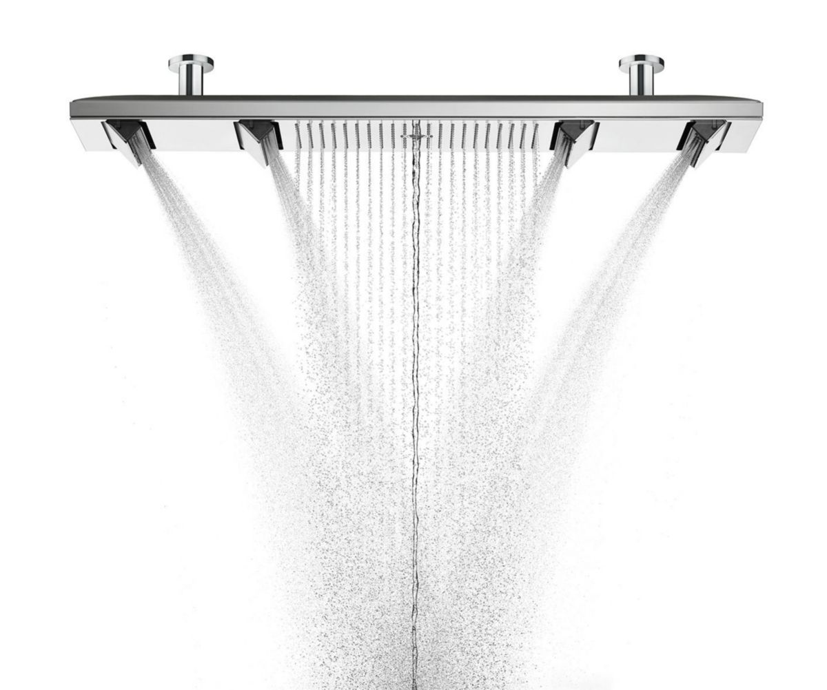 AXOR - AXOR ShowerSolutions ShowerHeaven 1200 / 300 4jet sans éclairage ...
