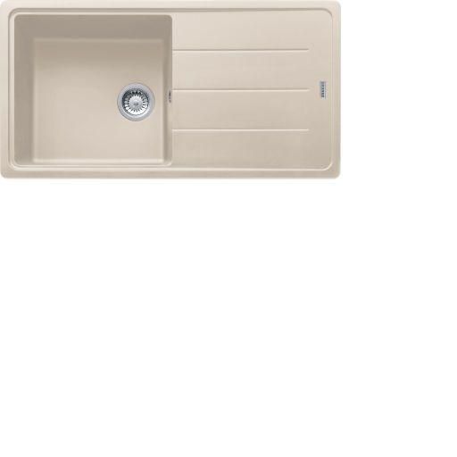 FRANKE - Evier à encastrer BASIS BFG611-97 970x500 1 grande cuve 1 ...