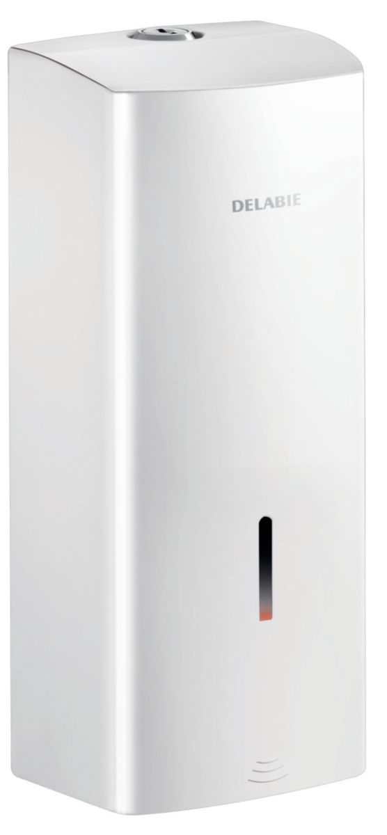 DELABIE - Distributeur automatique de savon liquide 1L Inox 304 blanc ...