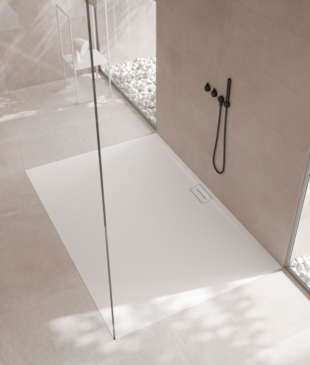 MC BATH - Receveur NOVA Stone 140X120 gris perla mcbath | Cedeo