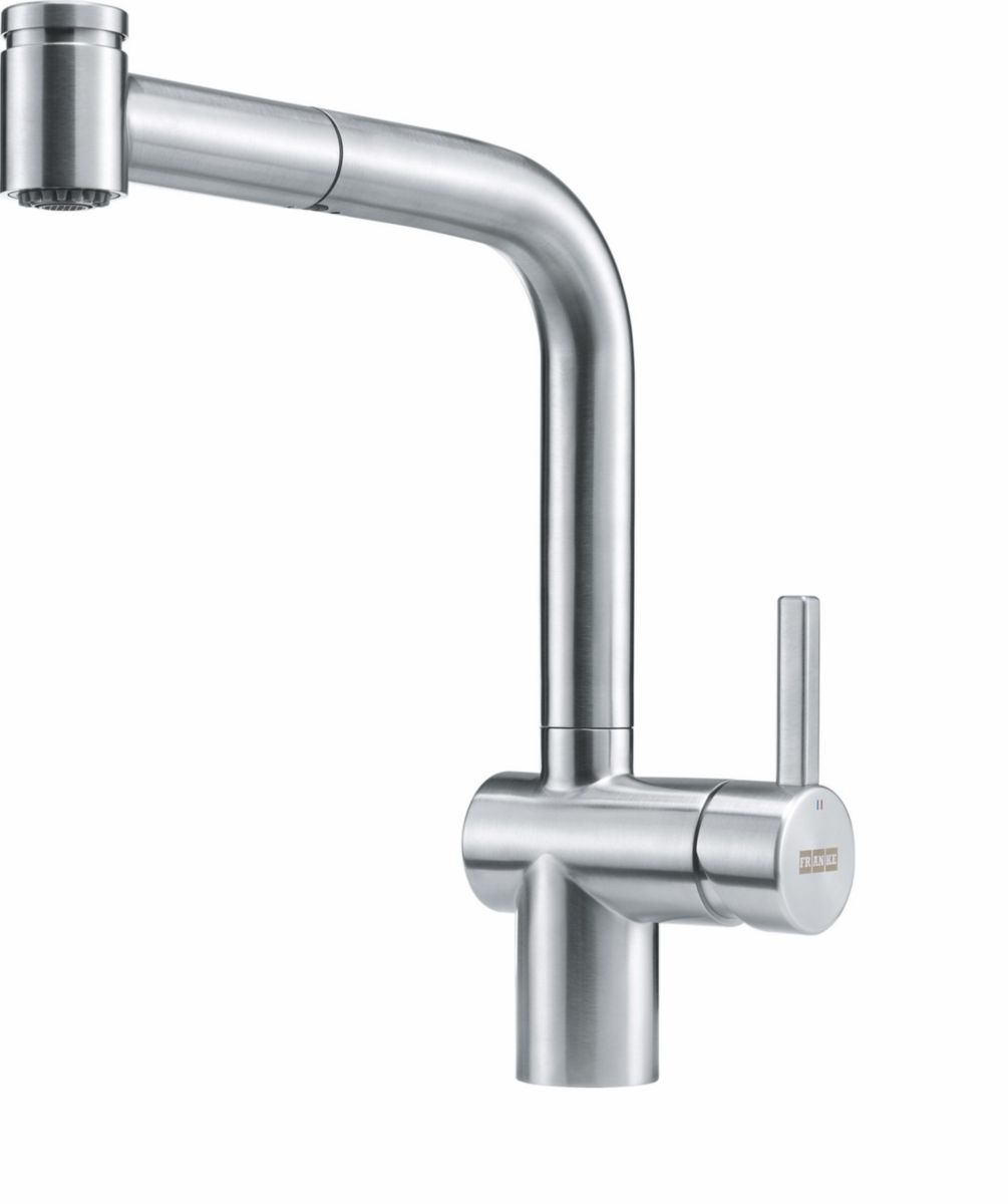 FRANKE - Mitigeur évier ATLAS NEO , Douchette double-jet , Levier bas ...