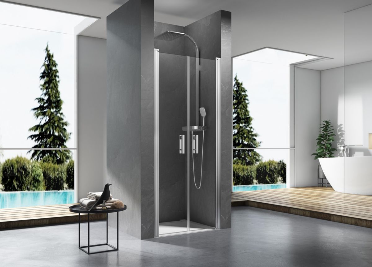 ALTERNA - Paroi de douche Alterna Concerto Access sans seuil portes ...