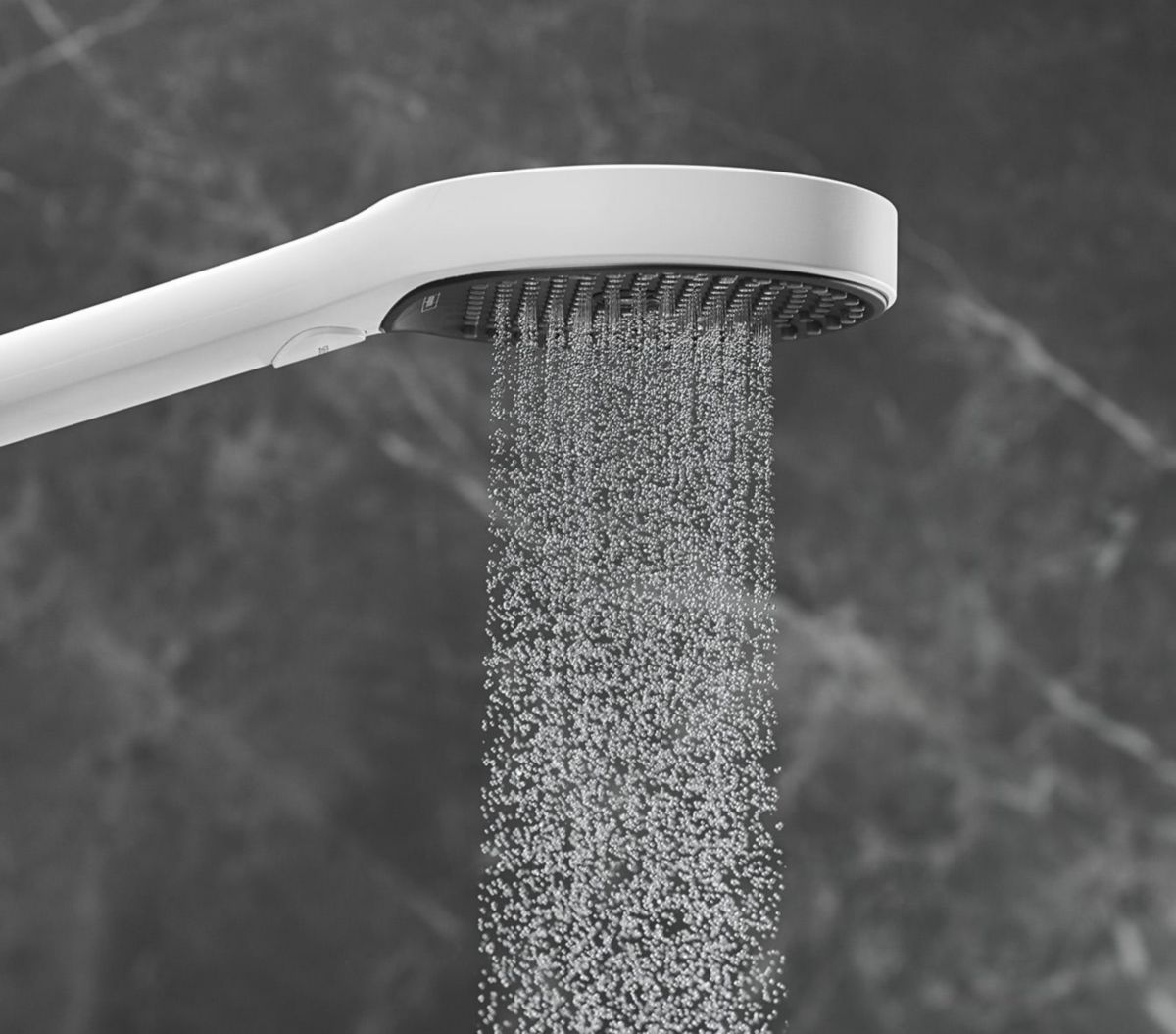 HANSGROHE - Rainfinity douchette 130 3jet - blanc mat Réf. 26864700 | Cedeo