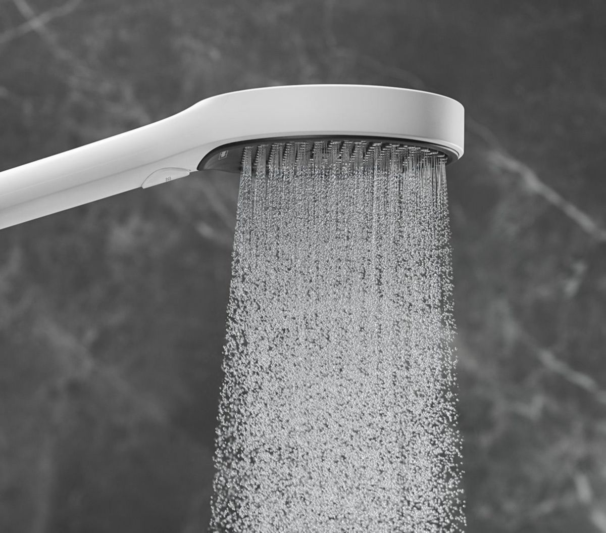 HANSGROHE - Rainfinity douchette 130 3jet - blanc mat Réf. 26864700 | Cedeo