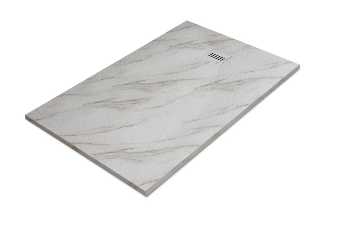 MC BATH - Receveur Mirage Decor 160X90 Calacata mcbath | Cedeo