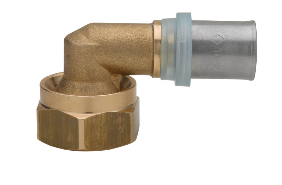 ALTECH - Coude femelle écrou libre 32x1' Altech pour tube multicouche | Cedeo