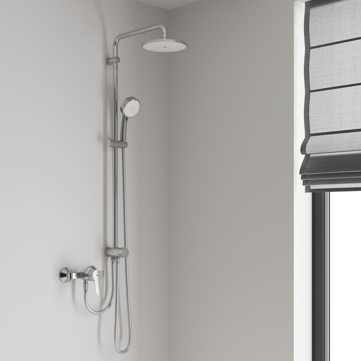 GROHE - Mitigeur mécanique 1 sortie douche Eurosmart Cosmopolitan ...