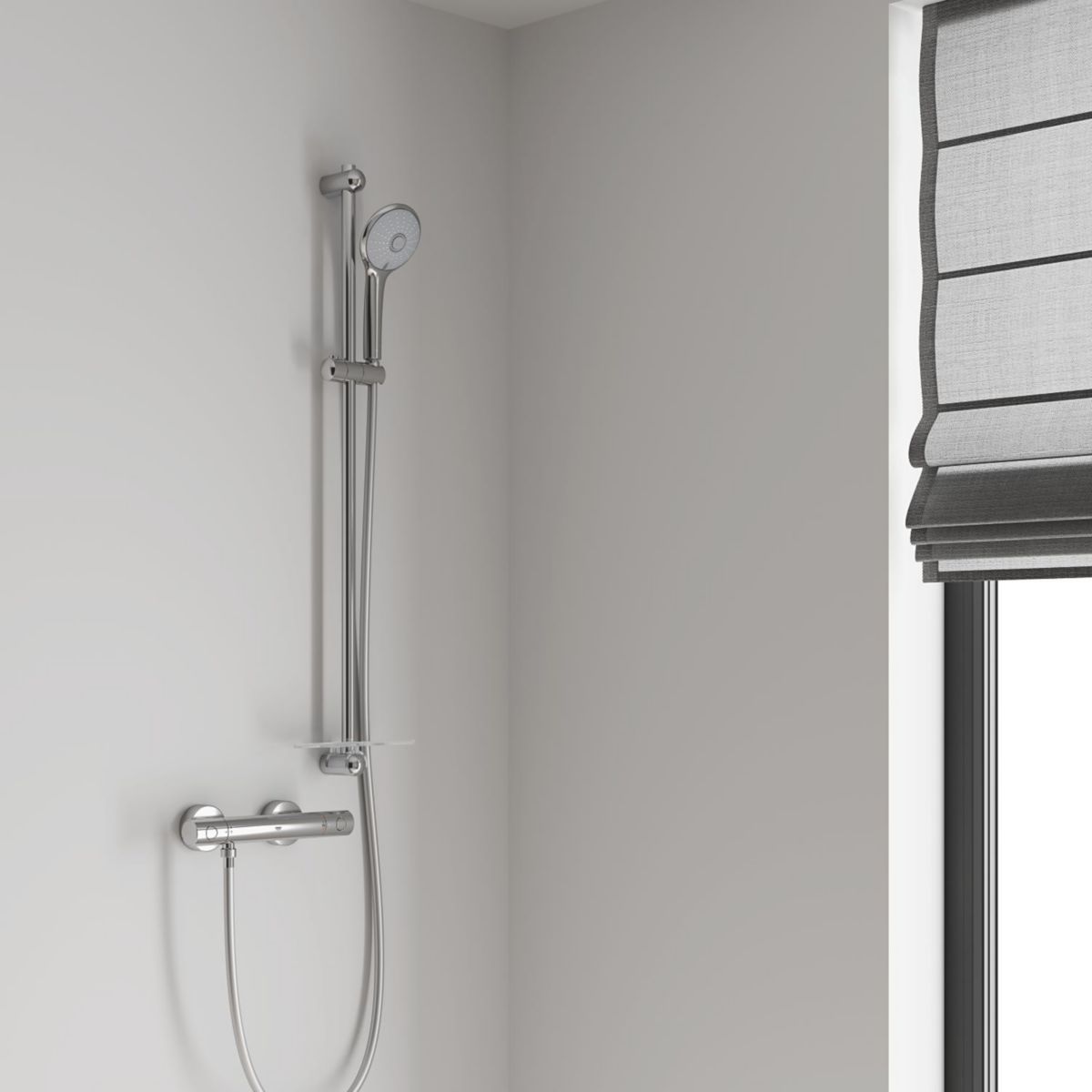 GROHE - Ensemble de douche 3 jets avec barre Euphoria 110 Massage ...