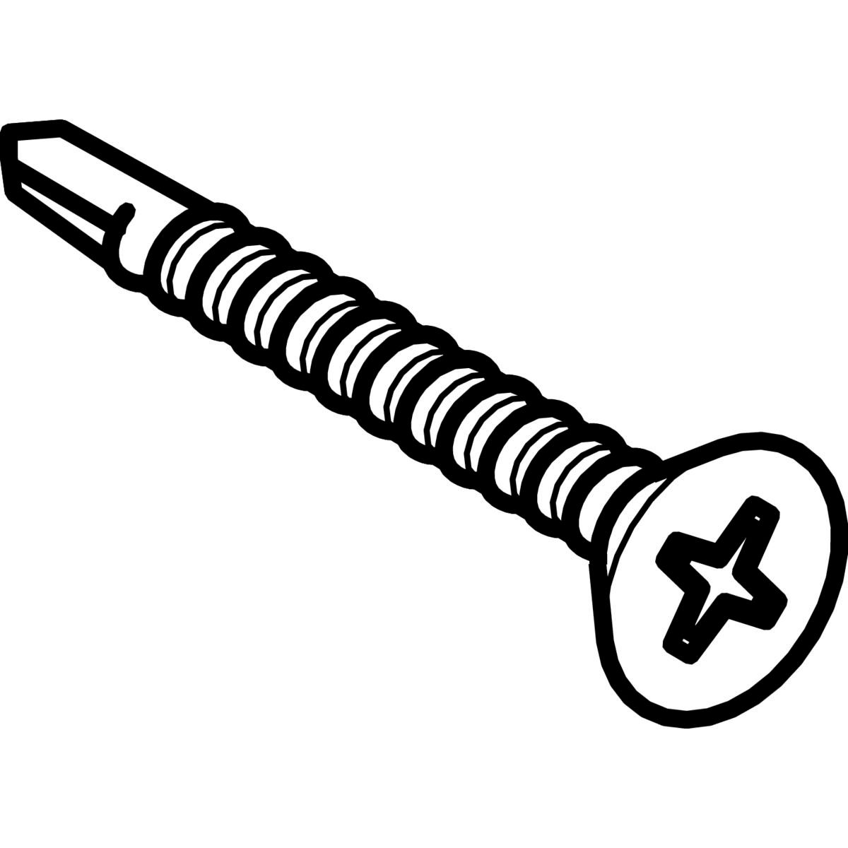 GEBERIT - Vis autoforante pour plaques d'habillages DUOFIX System 3,5 x ...