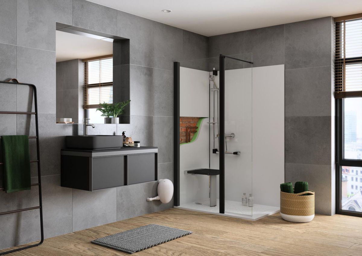 AKW INTERNATIONAL - Receveur de douche Sulby 1800 x 820 x 90 mm Réf ...