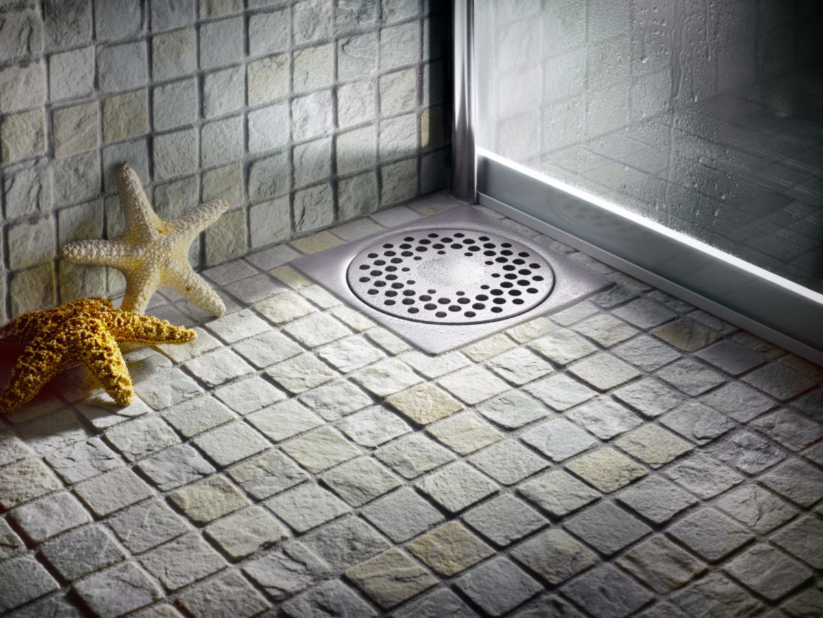 LIMATEC - Siphon de sol 1550 avec rosette libre et garde d'eau 50 mm ...