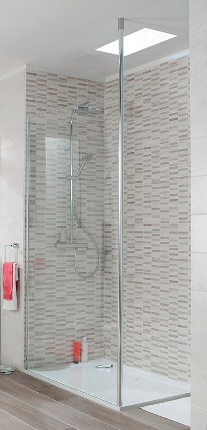 ALTERNA - Paroi droite Alterna Concerto Walk 100 cm , hauteur 2m, verre ...