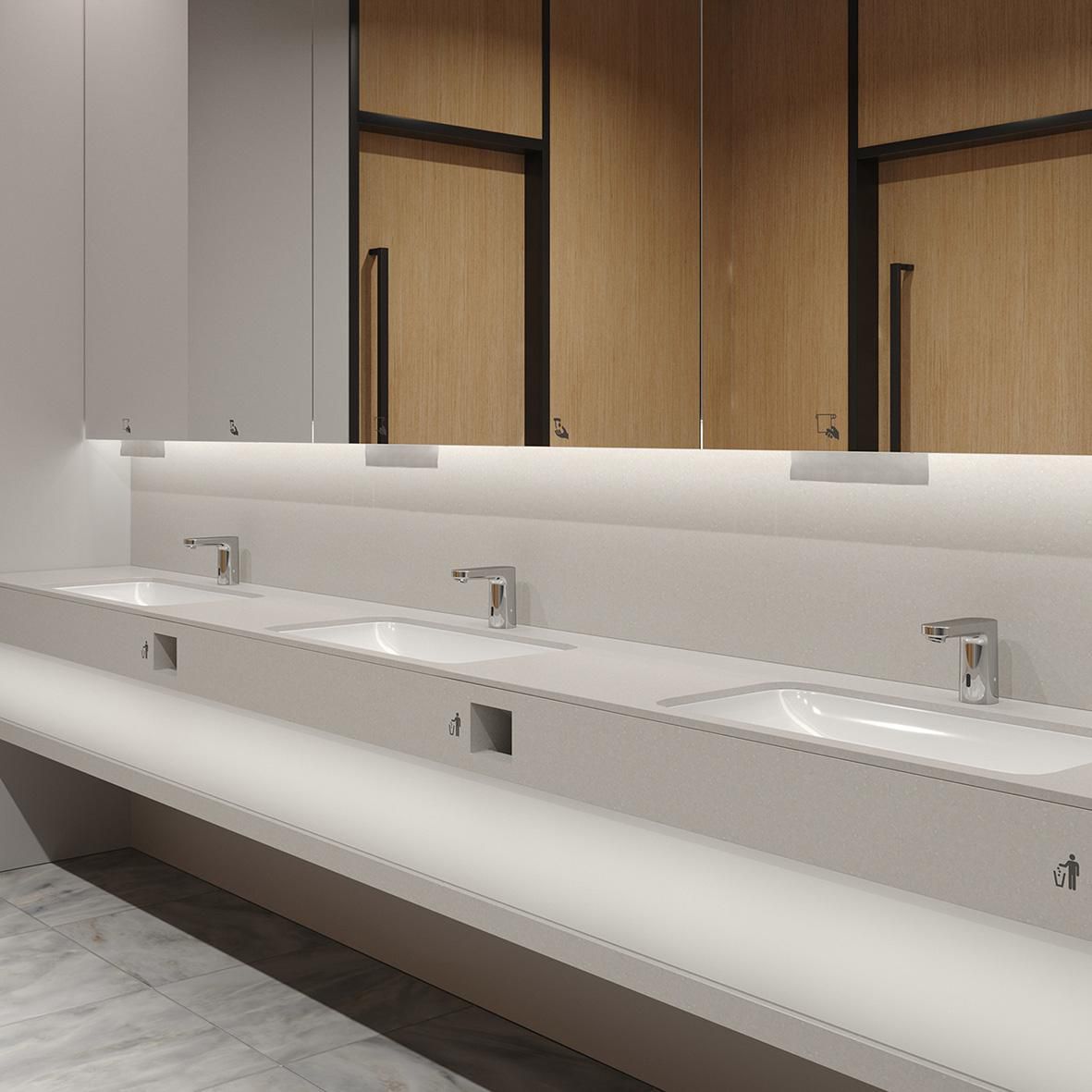 HANSGROHE - Mitigeur lavabo électronique VERNIS BLEND avec pré-réglage ...