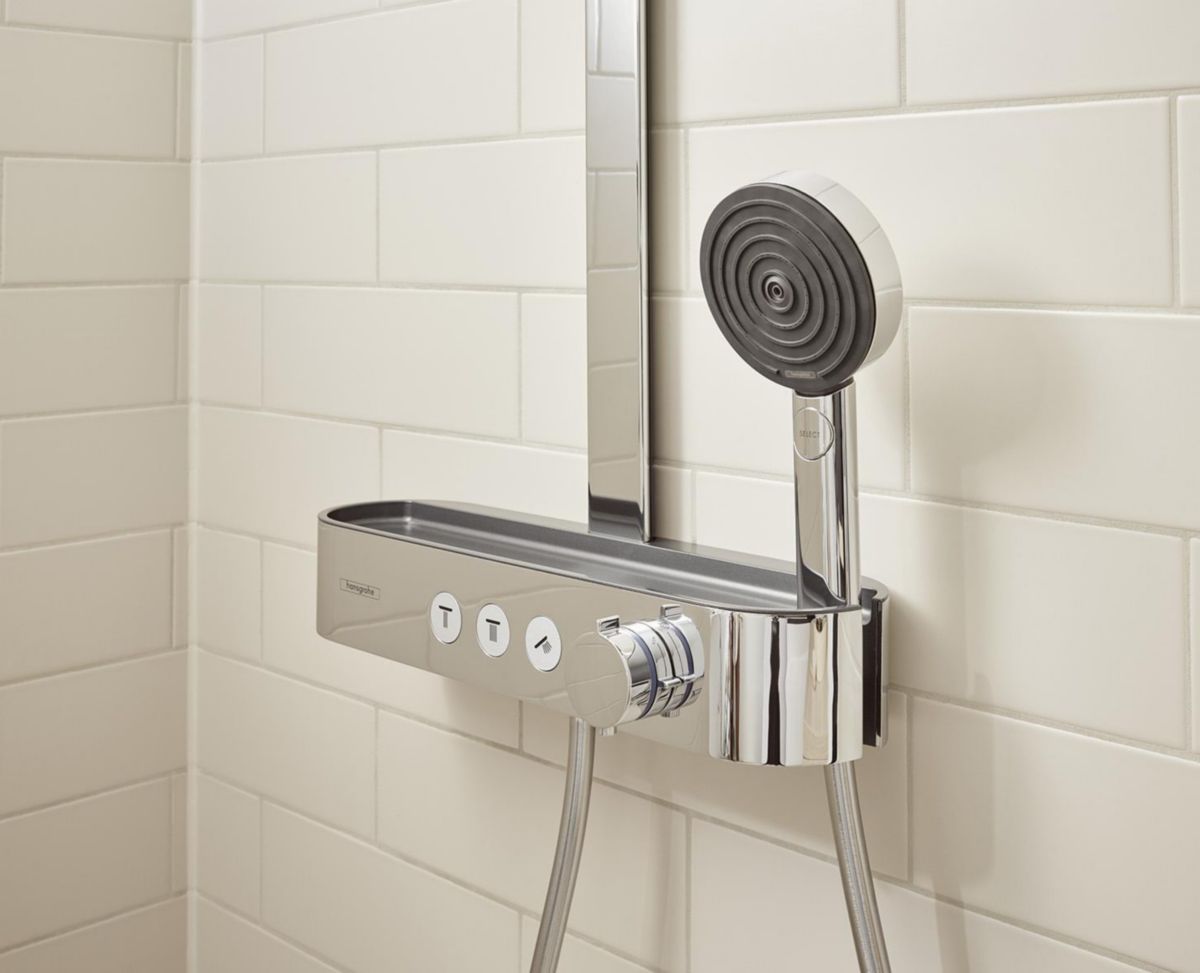 Hansgrohe Colonne De Douche Pulsify S 260 2jets Ecosmart 9l Min Avec