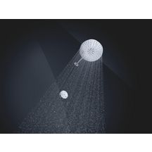 GROHE - Set de douche de tête avec bras 422 mm, 2 jets Rainshower ...