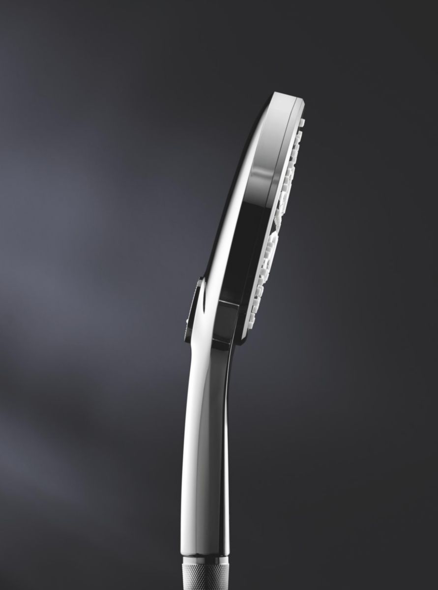 GROHE - Douchette 3 jets Rainshower SmartActive 130 Chromé 26574000 | Cedeo