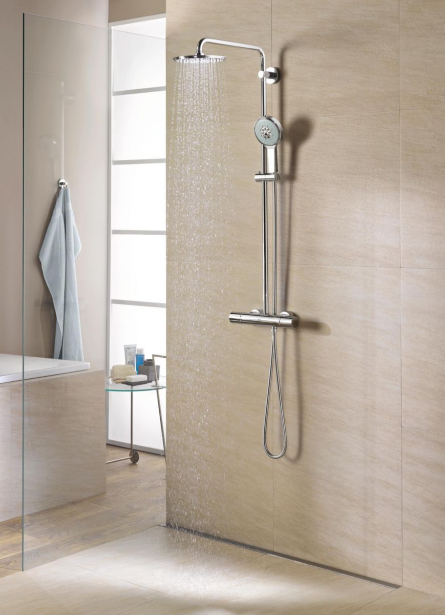 GROHE - Douchette 1 jet Sena Stick Chromé 28034000 | Cedeo