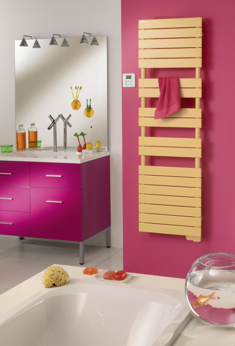 ACOVA - Sèche-serviette électrique Acova Régate commande radiofréquence RF, puissance 750W ...