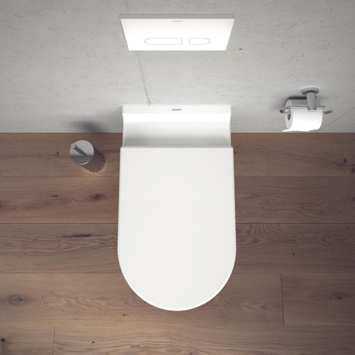 DURAVIT - Cuvette suspendue starck 3 longue blanc réf. 22260900001 | Cedeo
