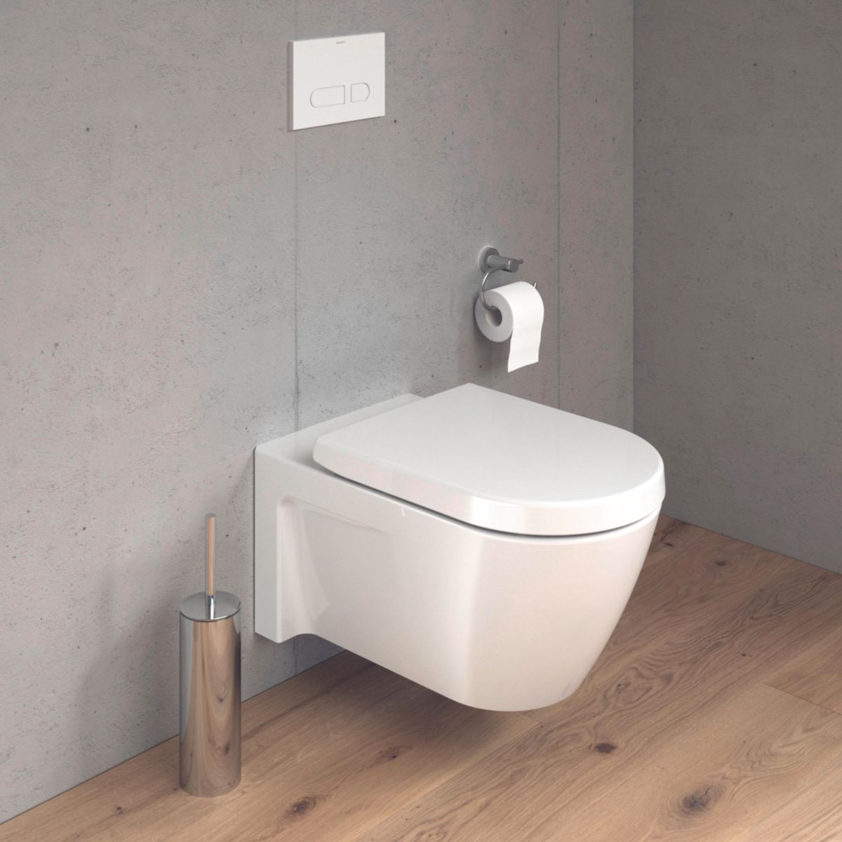 DURAVIT - Cuvette suspendue starck 2 longue blanc réf. 2533090000 | Cedeo