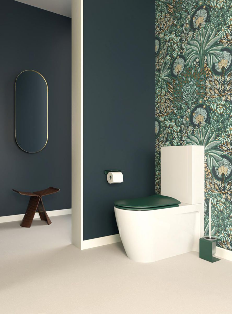 OLFA - Abattant Wood Slim Vert Alpin descente assistée déclipsable Réf ...