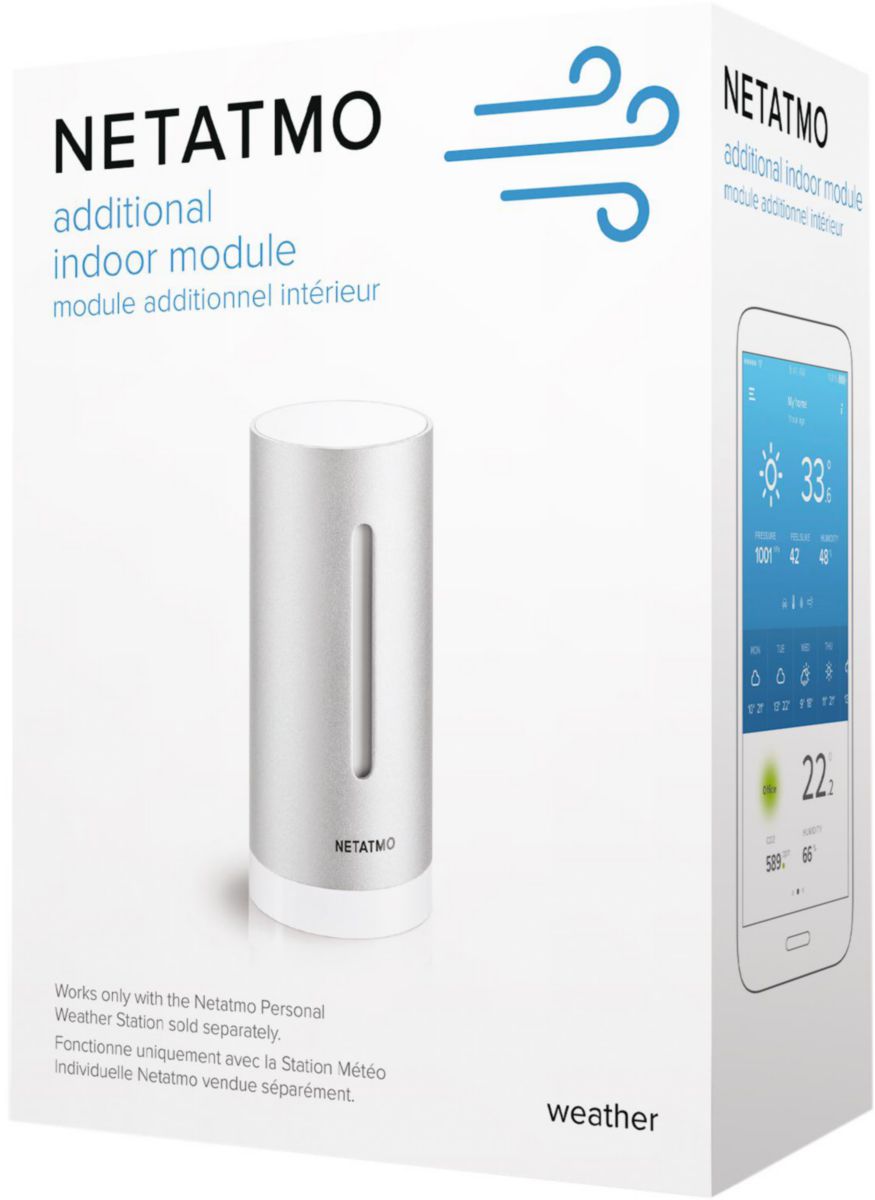 NETATMO - Module additionnel intérieur NETATMO Réf. NIM01-WW | Cedeo