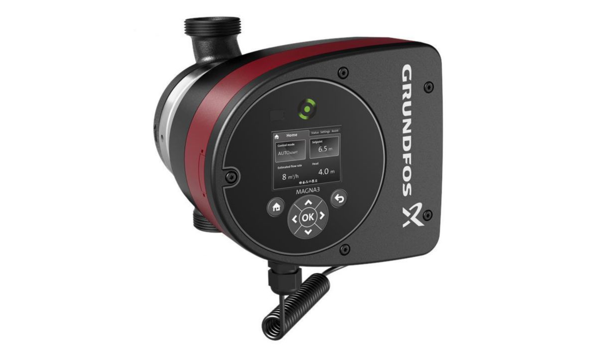 GRUNDFOS - Circulateur Magna3 32 - 100 entraxe 180 mm 1 x 230V PN10 Réf 97924257 | Cedeo