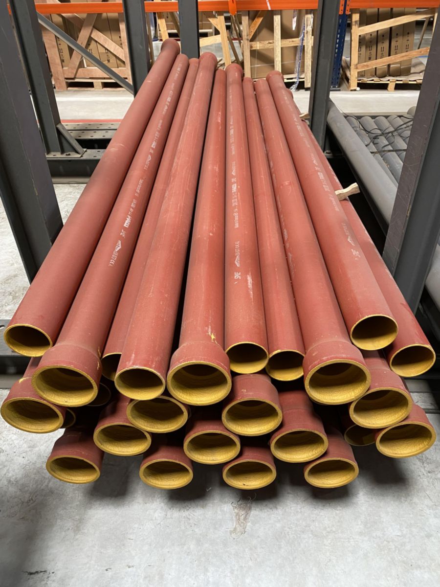 PAM - Tuyau fonte SME longueur 3m diamètre nominal 100mm Réf. 155180 ...