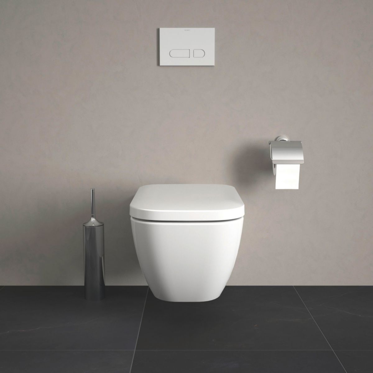 DURAVIT - Abattant Happy D2 blanc charniere inox sans softclose réf ...