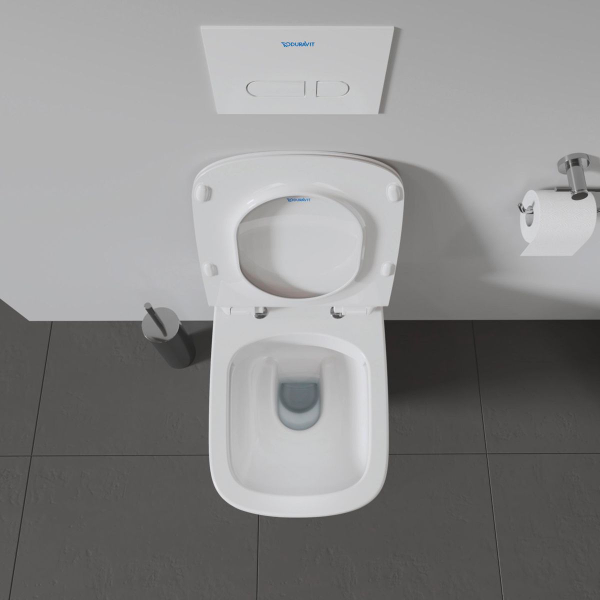DURAVIT - Cuvette suspendu 540mm Durastyle blanc fond creux Rimless ...