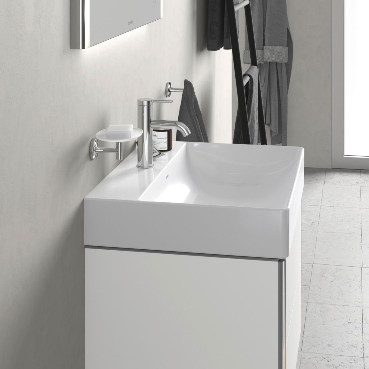DURAVIT - Lavabo Durasquare 600 mm blanc Réf 2353600041 | Cedeo
