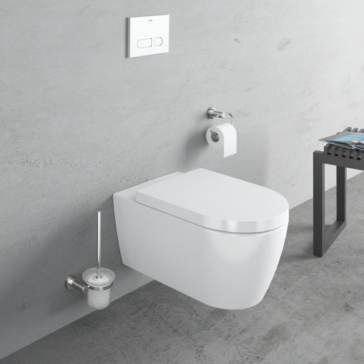 DURAVIT - Abattant Me by Starck amovible, charnières inox, avec ...