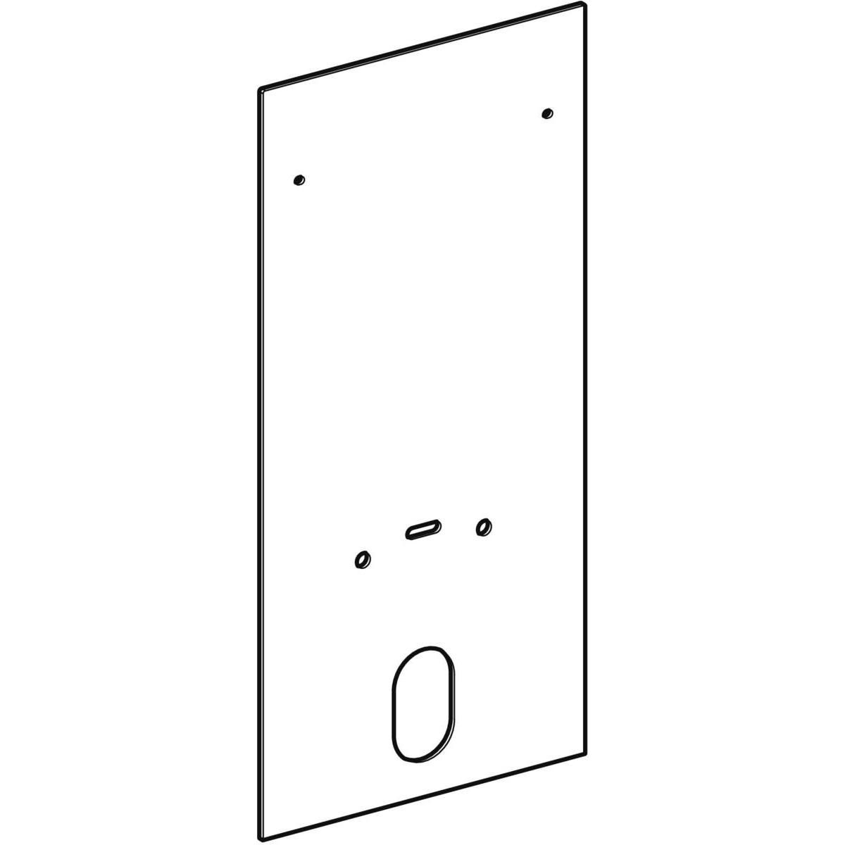 GEBERIT - Habillage frontal pour panneau sanitaire Geberit Monolith ...