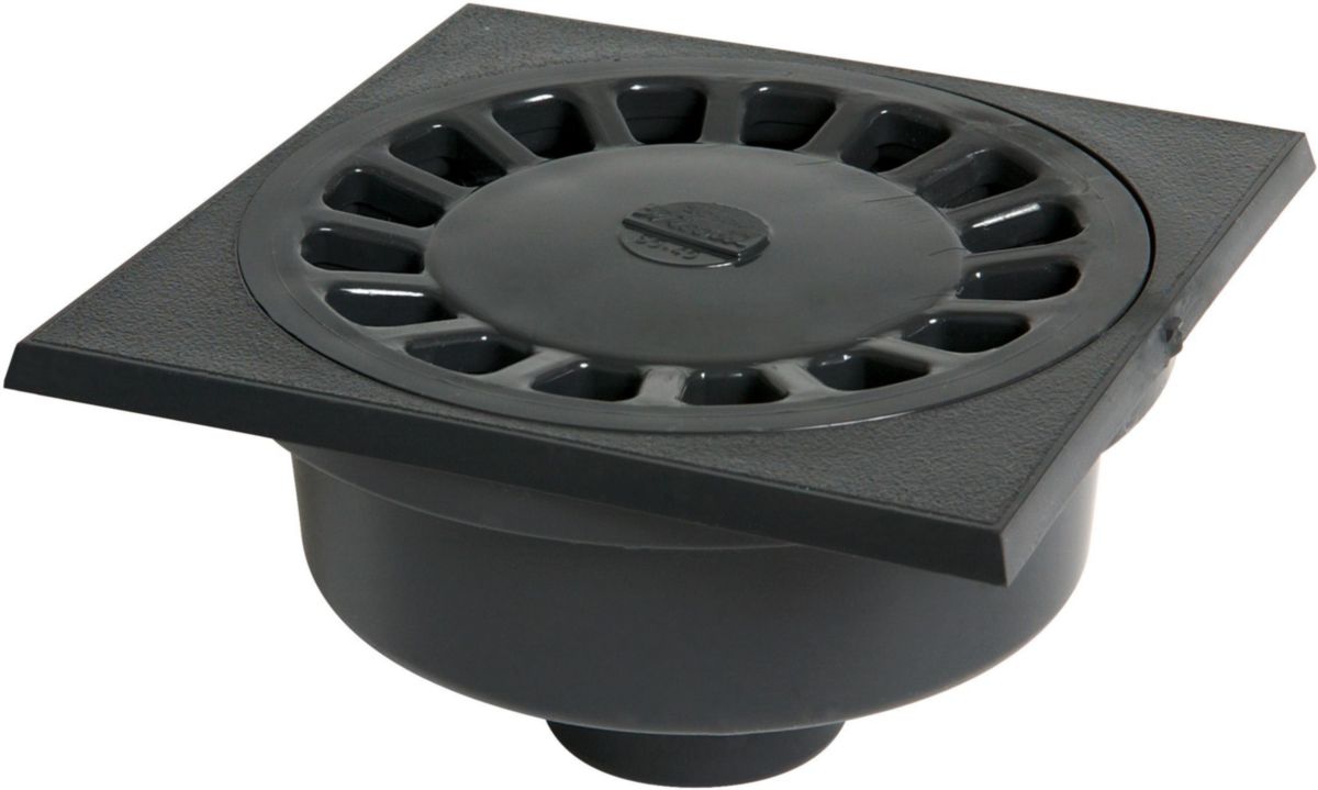 NICOLL - Siphon de cour à emboîture extérieure verticale PVC diamètre ...