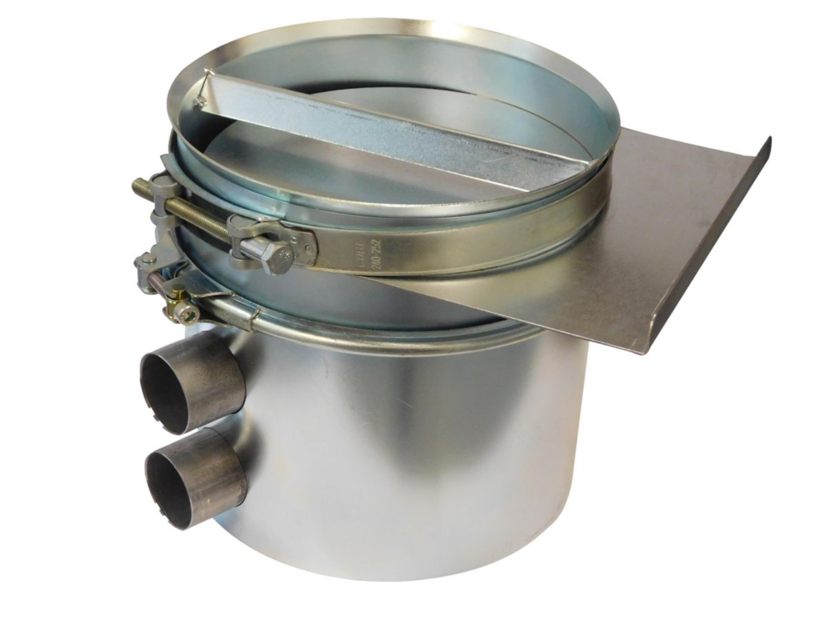 SELF CLIMAT MORVAN - Pot d aspiration siloflex double sortie aspiration / refoulement diam 50 ...