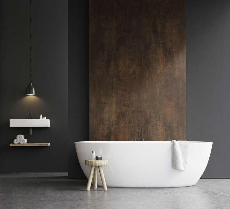 ROTH - Panneau mural VIPANEL aspect métal L 1000 x H 2550 mm épaisseur ...