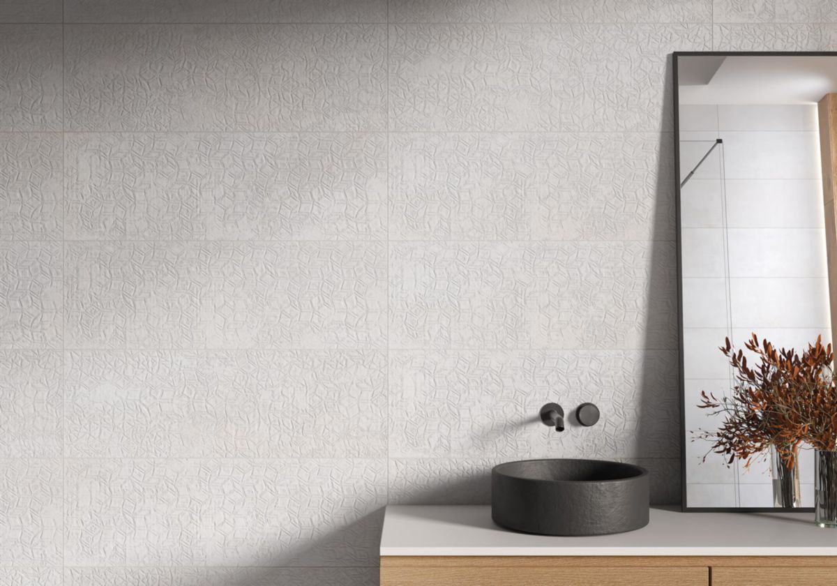 KERABEN - Faïence Keraben Universe concept white 30 x 90 cm R0001975 ...