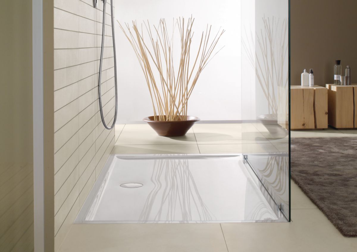 VILLEROY ET BOCH - Receveur de douche FUTURION FLAT rectangulaire en ...